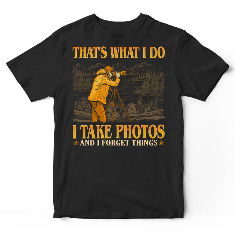 Photographing Forget Things T-Shirt GEC172 – BeetlePrint