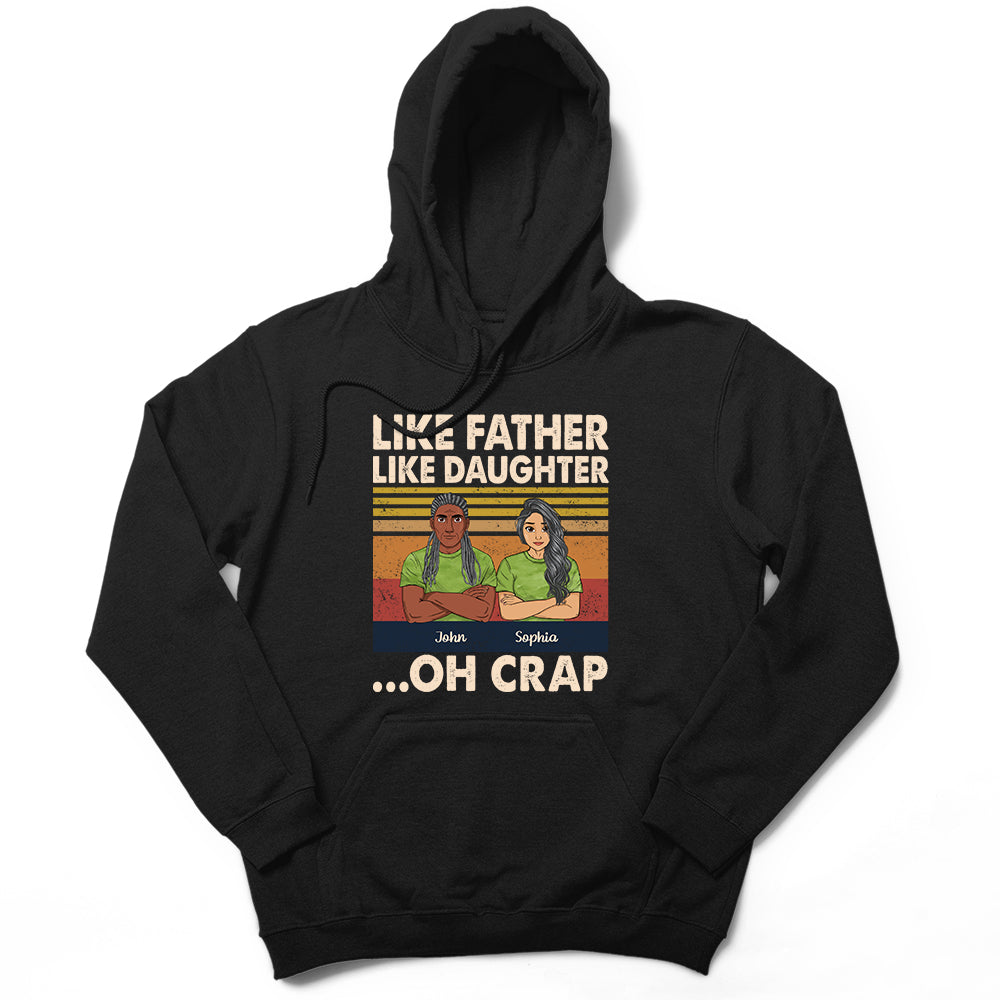 Personalized Like Father Like Daughter T-Shirt – BeetlePrint